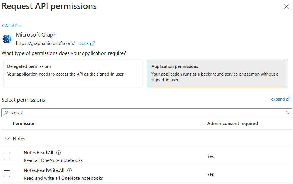 Update Your OneNote API Permissions Before March 31, 2025, to Prevent ...