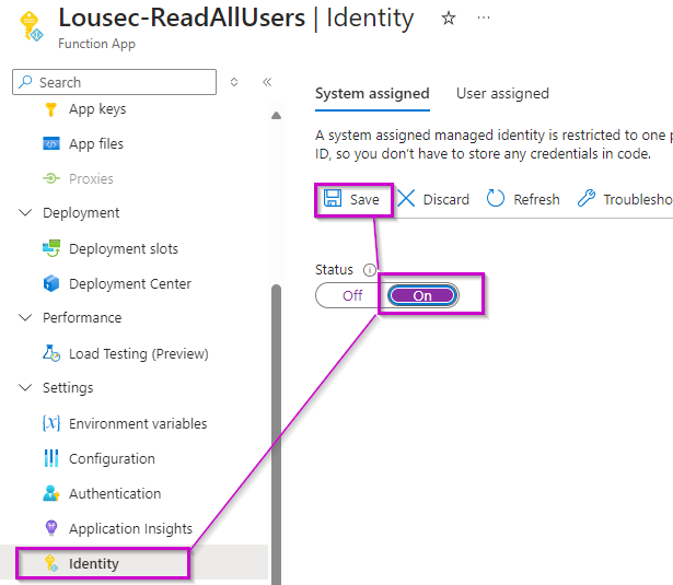Connect to the Microsoft Graph API securely using a Function App and Azure Key Vault